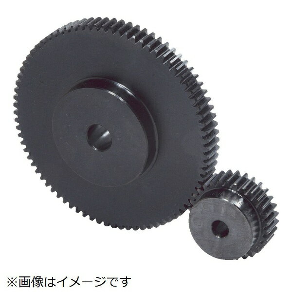 ■モジュール、歯数等を豊富に取り揃え、低価格で応用性に富んでいます。■わずらわしい追加工不要の完成品です。■動力伝達用歯車。■モジュール：1.5■歯数：36■形状：S1■基準円直径(mm)：φ54■歯幅(mm)：15■穴径(mm)：φ10■...