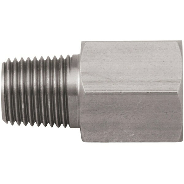 ■NPT-PTの変換アダプタに。■適応機種：106J（冷風側）■材質：ステンレス■ねじ径D1：NPT-1／8(メス)■ねじ径D2：PT-1／8(オス)■対応機種■106J：冷風出口側■900SS、907■NPT-1／8（メス）× PT-1／...