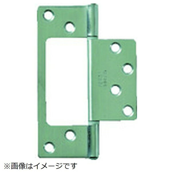 ■磨耗が少ないリング入りです。掘込み不要で取付が簡単です。■全長(mm)：89.0■幅(mm)：61.0■厚さ(mm)：1.5■D2(mm)：7.6■ねじ穴数：7■穴径(mm)：5.5■耐荷重(kg)2個使用時：12■木ねじ入数：7■表面処...