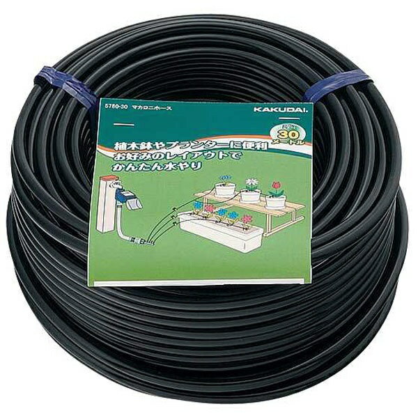 ●かんたん水やり。●内径4×外径6.5ミリの軟質ホース。●使用水圧： 0.1〜0.2MPa。●通水流体： 水 （上水道水）。●商品サイズ： 200×80mm ●材質： PVC