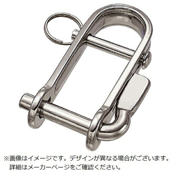 ■ピンが抜け落ちないタイプです。■ピンのレバーを90度傾けるだけでとても手軽です。【用途】・チェーン・ワイヤ・ロープ等の連結や、端末の金具のジョイントに。【仕様】 ・使用荷重(kN)：1.18・B(mm)：18・F(mm)：10・D1(mm...