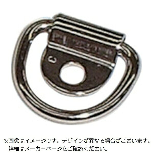 ■使わない時は、リングが倒れて邪魔にならず、使用時には、リングにロープ・ワイヤー・チェーンなどを通すことが出来ます。■テントロープの端末処理、懸垂幕などの細物ワイヤー・ロープなどの受け金具として。■A（mm）： 17■D1（mm）： 1■B...