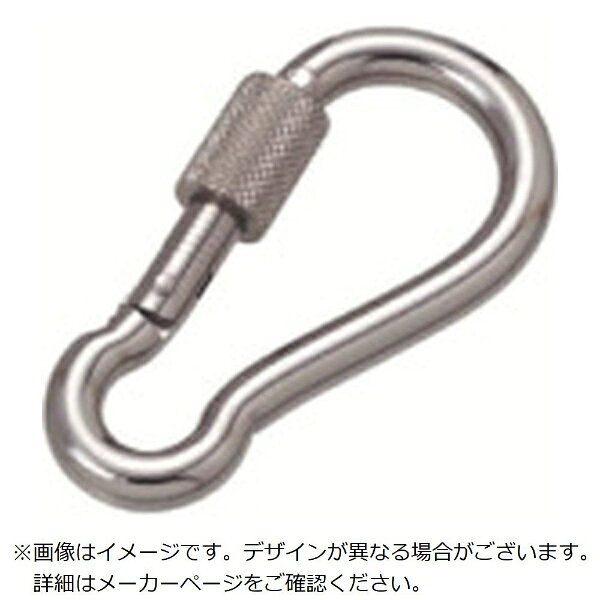 ■従来のスナップフックB型の環付きタイプです。■チェーン・ワイヤー・ロープ等の連結金具として、また端末の金具のジョイントに。■D（mm）： 10■L（mm）： 102■S（mm）： 11■W（mm）： 50■d1（mm）： 11■使用荷重（...