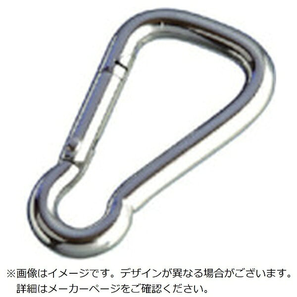 ■スプリングフックです。荷重をかけた際長辺に荷重がかかるため、フックに負担がかかりにくい構造になっています。■チェーン・ワイヤ・ロープ等の連結金具として、また端末の金具のジョイントに。■D（mm）： 10■L（mm）： 100■S（mm）：...