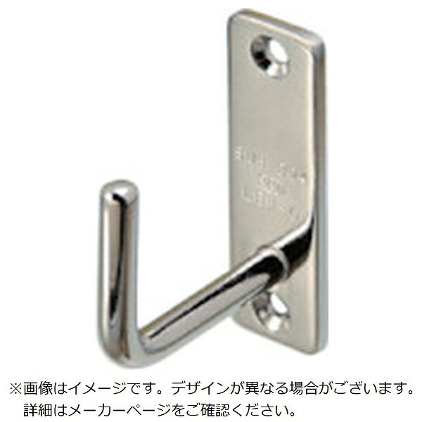 ■口の開きが広く、物を掛ける作業が効率的です。■掛ける部分に奥行きがあり、厚みのある道具が掛けられるタイプです。■壁面・床面・柱等に設置し、チェーン・ワイヤ・ロープの壁面金具として使用。■食品加工現場の道具掛けとして使用。■A（mm）： 3...