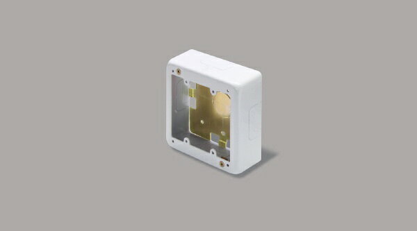 ●天地・側面にA型・B型共用ノックアウト付きです。　＜BR＞●器具取付け用皿ビス（M4）を4個付属しています。