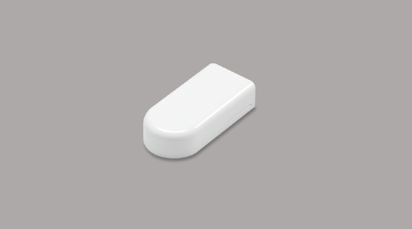 ●モール末端の閉塞に使用します。　＜BR＞●壁面貫通穴の塞ぎにも利用できます。　＜BR＞●メタルモールの上からかぶせて取付けます。