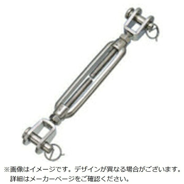 ■枠を回転させると、ゆるめたり、締めたりすることができます。■リングを外すことにより、簡単に対象物に取付けられます。■ワイヤロープの張り具合の調節に。■L(mm)：150■A(mm)：77■W(mm)：26■B(mm)：123■d(mm)：...