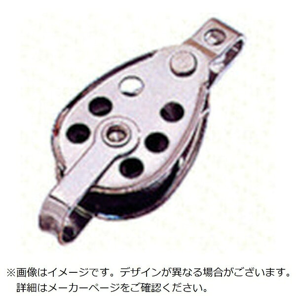 ■小型・軽量の滑車です。■ロープを通し、荷物等の吊り上げ・引張り作業に使用します。■L（mm）： 87■W（mm）： 37■使用ロープ径（mm）： 8〜10■使用荷重（kN）： 0.49■車径（mm）： 35■車数： 1■車溝幅（mm）： ...