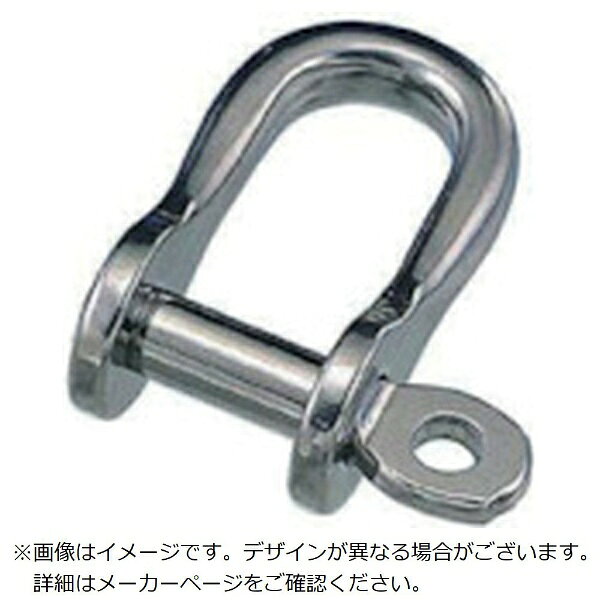 ■ねじシャックルより手軽なエコノミータイプです。■連結金具として使用します。■D（mm）： 5■L（mm）： 21■B（mm）： 12■d（mm）： 12■ねじ径： M5■使用荷重（kN）： 0.88■t（mm）： 2.5■F（mm）： 5...