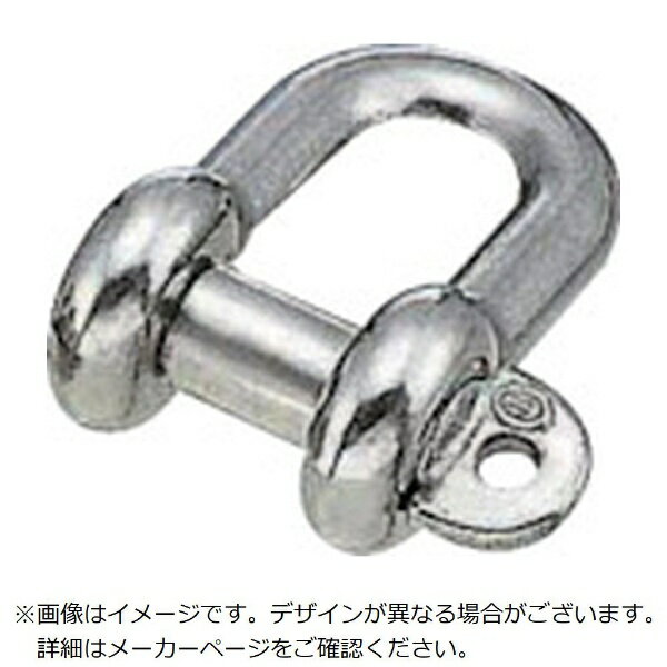 ■枠の太さよりピンの太さの方が太いシャックルです。■ねじ込みタイプのシャックルです。■JIS型です。■チェーン・ワイヤ・ロープ等の連結金具として、また端末の金具のジョイントに。■D（mm）： 8■L（mm）： 24■B（mm）： 11■d（...