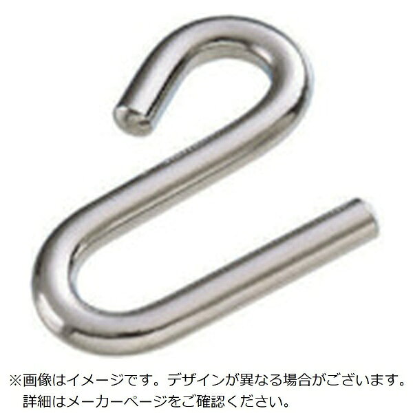 ■フックの片側が深く口を開いた設計になっています。■荷役ロープなどの端末金具として。■D（mm）： 10■L1（mm）： 100■L2（mm）： 80■S（mm）： 9.5■W1（mm）： 17.5■W2（mm）： 20■使用荷重（kN）：...