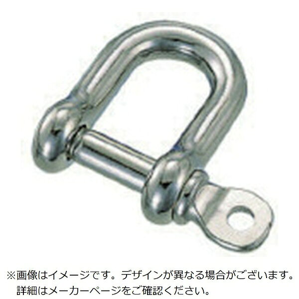 ■ねじ込みタイプのスタンダードなシャックルです。■連結金具として使用します。■L（mm）： 36■B（mm）： 18■d（mm）： 18■ねじ径： W3/8■使用荷重（kN）： 2.94■D2（mm）： 9■D1（mm）： 9■材質： ステ...