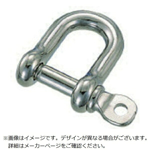■ねじ込みタイプのスタンダードなシャックルです。■連結金具として使用します。■L（mm）： 88■B（mm）： 44■d（mm）： 44■ねじ径： W7/8■使用荷重（kN）： 14.70■D2（mm）： 22■D1（mm）： 22■材質：...