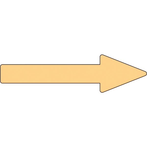 ■配管内物質の種類を色により分別し、流れる方向を矢印で表示することができます。■水や熱に強いアルミ製です。■配管内物質の分別や流れる方向の明示に。■表示内容： 薄い黄矢印（ガス関係）■取付仕様： 貼付タイプ■縦（mm）： 55■横（mm）：...
