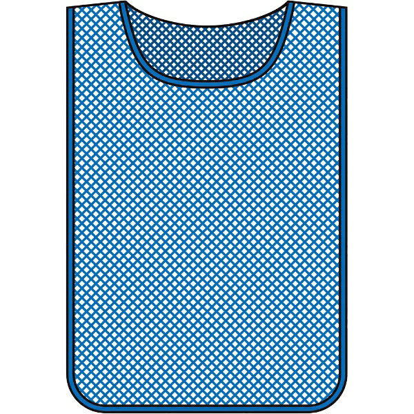 ■通気性の高いメッシュ生地を使用しており、オールシーズン使用できます。■ウエストは面ファスナーによるフレキシブルなサイズ調整が可能です。■特注品の制作も承ります。■職務や役職などの識別に。■色： 青■表示内容： 青無地タイプ■着丈（cm）：...