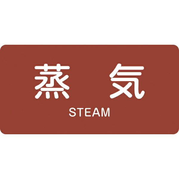 ■水や熱に強いアルミ製の配管識別用ステッカーです。■配管内物質の識別に。■表示内容： 蒸気/STEAM■取付仕様： 貼付タイプ■縦（mm）： 30■横（mm）： 60■厚さ（mm）： 0.1■色： 暗い赤（7.5R 3/6）■セット商品： ...