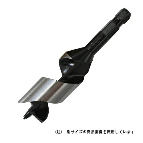 浅い貫通穴向きドリルです。ネジの力で穴あけ作業が楽に行えます。浅い貫通穴向きです。仕様●軸： 12mm六角軸●先ネジタイプ材質●軸： 普通鋼●刃： 普通鋼注意事項高速回転（1500回転/分以上）の電動工具では使用しないでください。普通鋼の研...