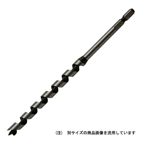 手軽さを求めたインパクトドライバ対応のドリルです。先ネジとケガキ刃を従来ドリルよりも小さくすることで、インパクトドライバ使用時の切削抵抗を抑えてバッテリーが長持ちします。先ネジの回転力を利用してスムーズな穴あけが可能です。仕様●6.35mm...
