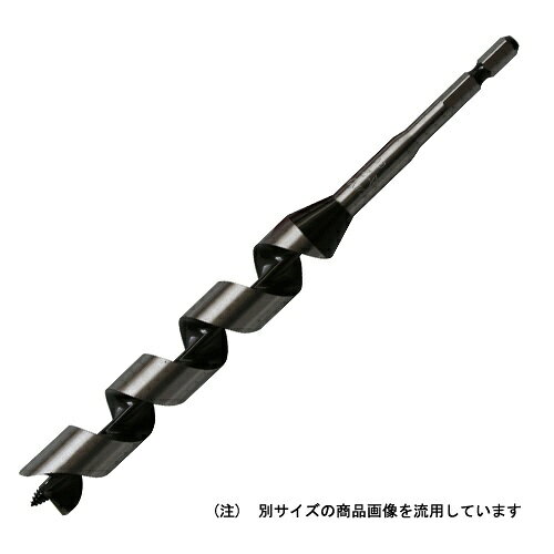 手軽さを求めたインパクトドライバ対応のドリルです。先ネジとケガキ刃を従来ドリルよりも小さくすることで、インパクトドライバ使用時の切削抵抗を抑えてバッテリーが長持ちします。先ネジの回転力を利用してスムーズな穴あけが可能です。仕様●6.35mm...