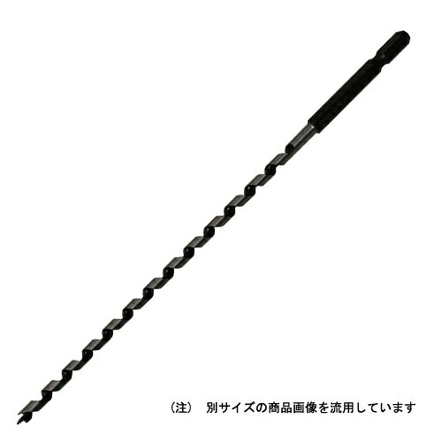 手軽さを求めたインパクトドライバ対応のドリルです。先ネジとケガキ刃を従来ドリルよりも小さくすることで、インパクトドライバ使用時の切削抵抗を抑えてバッテリーが長持ちします。先ネジの回転力を利用してスムーズな穴あけが可能です。仕様●6.35mm...