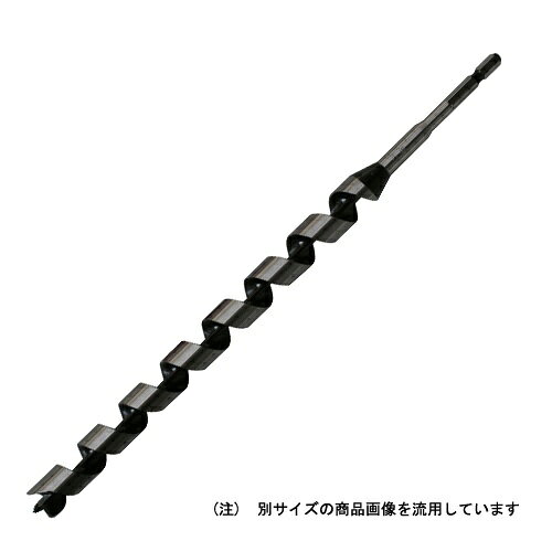 手軽さを求めたインパクトドライバ対応のドリルです。先ネジとケガキ刃を従来ドリルよりも小さくすることで、インパクトドライバ使用時の切削抵抗を抑えてバッテリーが長持ちします。先ネジの回転力を利用してスムーズな穴あけが可能です。仕様●6.35mm...