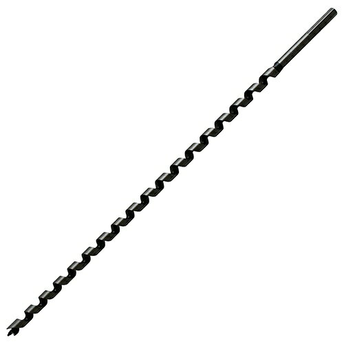 240mm以上の深穴あけに最適です。穴あけ深さ500mmまで対応の15mm穴あけ用木工ドリルです。先ネジの回転力を利用してスムーズに穴あけが行えます。仕様●12mm六角軸●サイズ： 全長600mm・ネジ丈500mm材質●軸： 普通鋼●刃： ...