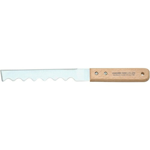 直刃・波刃・カッターエッジと素材や作業に応じて使い分けできる3枚刃です。3方向に対し使いやすい棒状グリップです。仕様●刃渡り： 170mm。●刃厚： 0.8mm。材質●刃： SK-2。注意事項