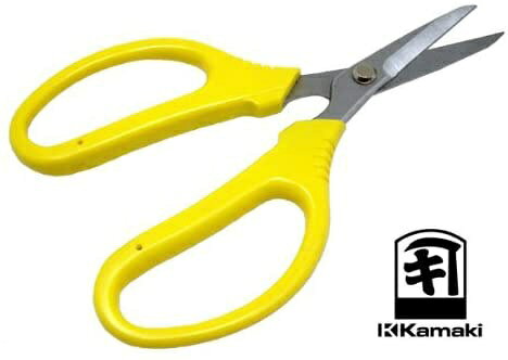 ネバリと強靭さで定評のある超硬質ハードクロームメッキの刃を採用した摩耗に強くさびにくい鋏です。