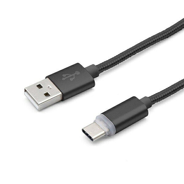 コネクタ内のLEDが光って充電状況をお知らせします。■充電お知らせ機能USB Type-C端子を搭載したスマートフォンやタブレット用の充電、データ通信用ケーブルです。本製品を流れる充電電流を測定して、充電中は[赤色]、満充電近くになると[青...