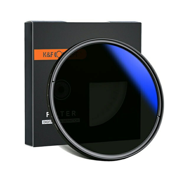光量が自在に調整できる可変式ND(ND2〜ND400)減光フィルターです。 16層マルチコーティングを施し、耐久性を高めた製品です。 ■仕様 ●フィルター径：55mm ●16層マルチコーティング ●素材：マグナリウム金属 ※最大減光付近でク...