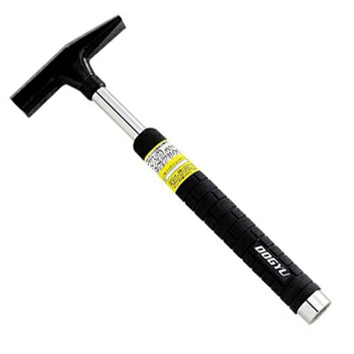 電気・設備作業用のハンマーです。ブリキヤ型です。柄尻に17mmソケット付です。仕様●全長： 270mm●頭の全長： 103mm●口径： 18×18mm