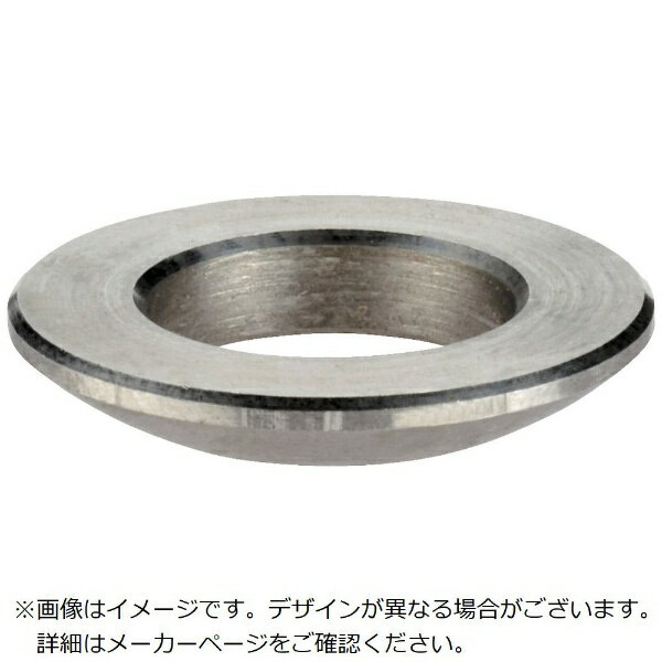 特長■円錐シートと組み合わせて、ボルトと座面が垂直でない場合等に使います。■座面の角度を約3度まで補正します。用途■鋳物、ストラップ等傾斜面のボルト固定に。仕様■適合ボルト：M48■d1(mm)：50■d3(mm)：92■h2(mm)：21...