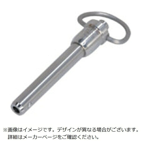 特長■頻繁に繰り返される、加工物とパーツなどの接合をスピーディーにワンタッチ操作で完全固定、分離できます。仕様■ボールロックリング型ピン材質／仕上げ■シャンク：SUS630 酸化(不動態)皮膜 研磨仕上■ボール：SUS440C注意■ワイヤー...