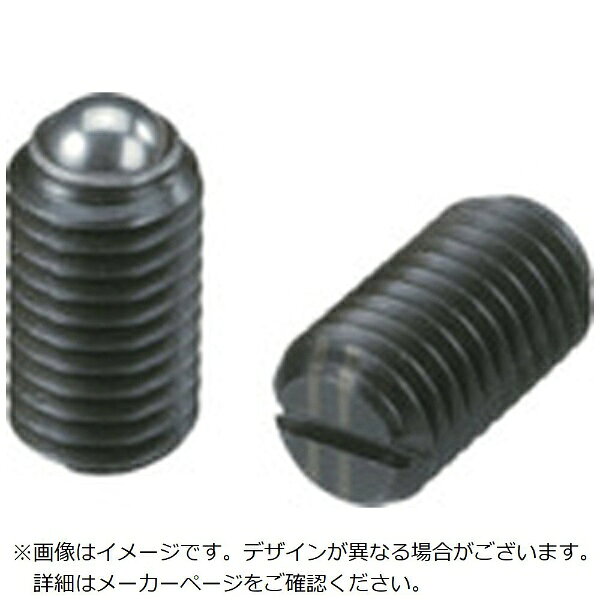 特長■ネジ部本体にスプリングを内蔵し、押し圧によってボールをストロークし位置決めします。仕様■荷重(N)：12.0〜22.0■ストローク(mm)：0.8■ボール径(mm)：2.5■ねじ径：M4×0.70■本体長さ(mm)：9■本体長さ(mm...