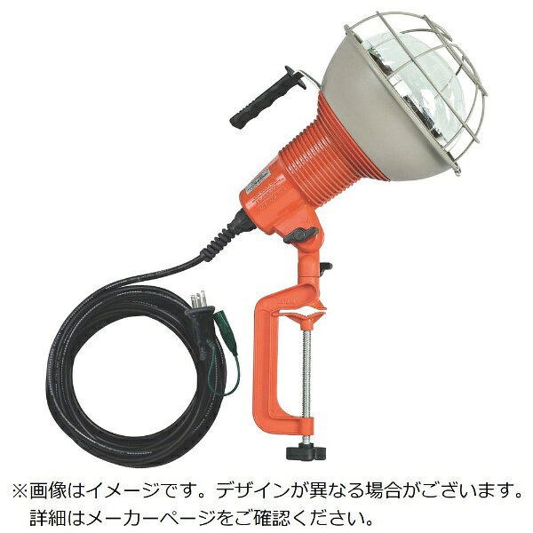 特長■500W型 RG型作業灯です。仕様■電線長／10m■電線仕様／ソフトンケーブルVCT0.75［［MM2］］×3C(接地付)■450Wリフレクターランプ付■4インチバイス付■品番末尾にKが付くとアース付になります。