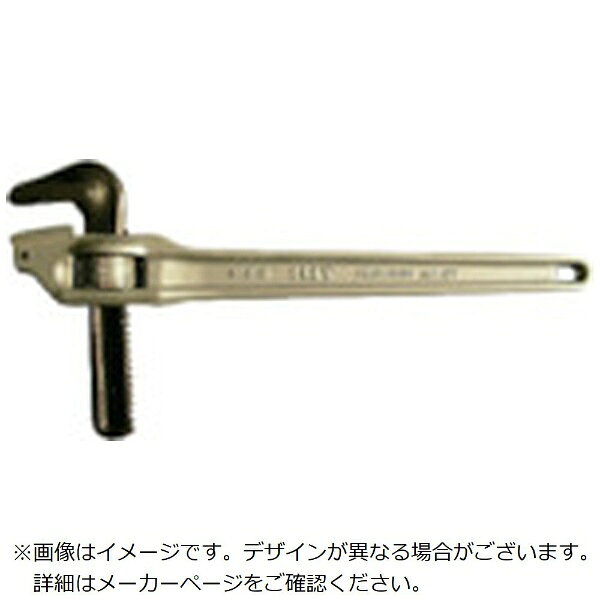 特長■接地配管作業・壁ぎわの配管作業に最適です。用途■天井、壁際、接地、溝中配管の締め付け・解体作業に。仕様■くわえられる管呼び寸法：6〜40A■くわえられる管外径(mm)：6〜76■全長(呼称)(mm)：300■重量：0.56kg材質／仕...