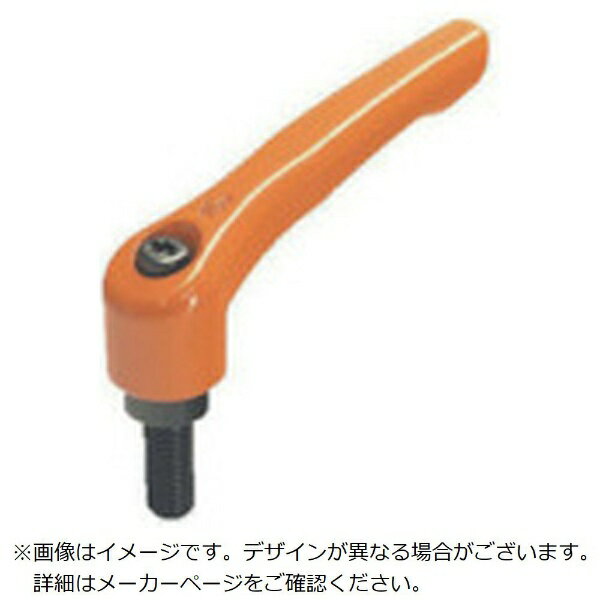 仕様■クランプレバー材質／仕上げ■レバー：亜鉛ダイキャスト(ZDC1) 塗装 オレンジ■ネジ部：SUM22L 黒染め