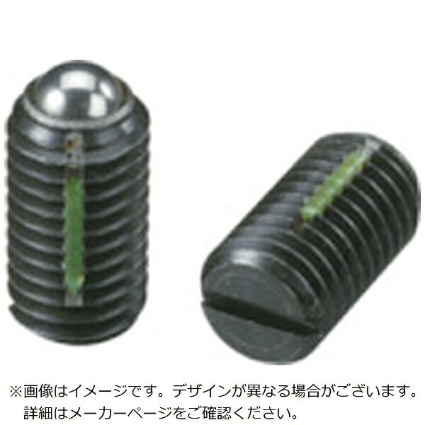 特長■ネジ部本体にスプリングを内蔵し、押し圧によってボールをストロークし位置決めします。■ロングロックが緩み防止になります。仕様■荷重(N)：1.5〜3.0■ストローク(mm)：0.5■ボール径(mm)：1.5■ねじ径：M3×0.50■本体...