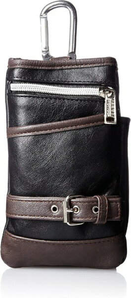 製品サイズ；（約）W110xH185xD30mm ※カラビナを除く。本体材質:合成皮革。