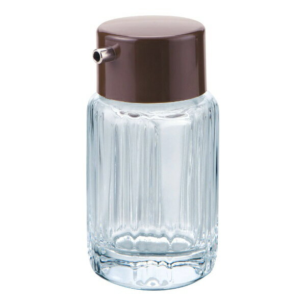 ダークブラウン色のフタの正油入れ■容量120cc■3サイズ　100cc（メーカー品番：No.1516）、120cc（メーカー品番：No.1566C）、200cc（メーカー品番：No.1576）があります。用途などにあわせてお選びいただけます。