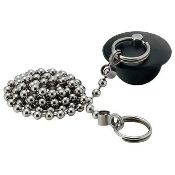 ●風呂用ゴム栓。●くさり長さ： 650mm ●くさり玉径： 4.5mm ●材質： NBR・ステンレス