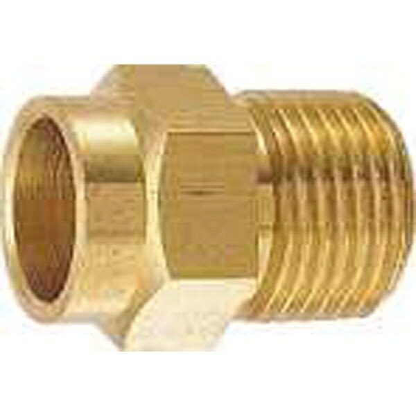 ●銅管水栓継手。●材質： 黄銅