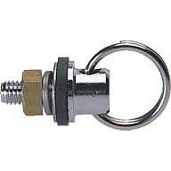 ●くさり用ヒートン。●取付穴径： 5〜8mm ●材質： 黄銅・ステンレス