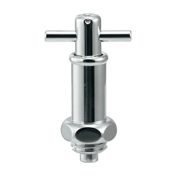 ●首長かぎ式なので、より盗水防止効果があります。●材質： 黄銅 ●カギ付き、ケレップなし