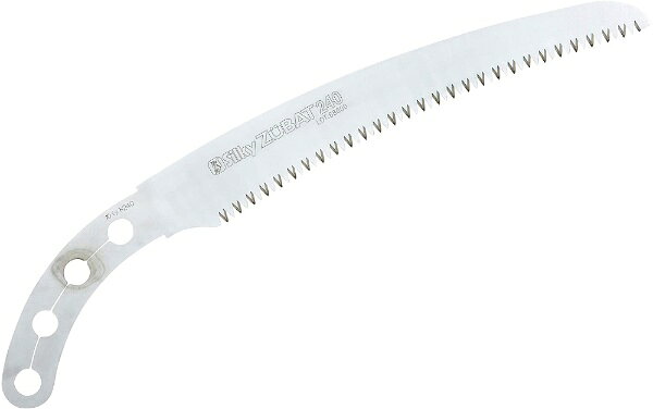 刃渡り：240mm。目数：7.5枚目/30mm。切幅：1.3mm。