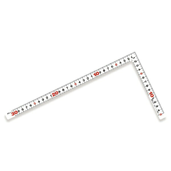 見やすい白字黒目盛です。剥がれにくいハードコーティング仕様です。墨付けの時ににじまず、指で押さえやすい形状になっています。併用目盛はメートルと尺相当の目盛が付いていますので、必要に応じた使い分けができます。焼入れ加工により、強度と適度な弾性...
