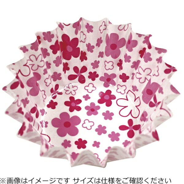 おかずの仕切りに便利な電子レンジ対応の紙カップ■小花柄　子供のお弁当など華やかさを加えます。■3色　グリーン・ピンク・イエローを用意しています。　※サイズは仕様の確認をお願いします。■電子レンジ対応　温め直しでもそのまま電子レンジに入れられ...