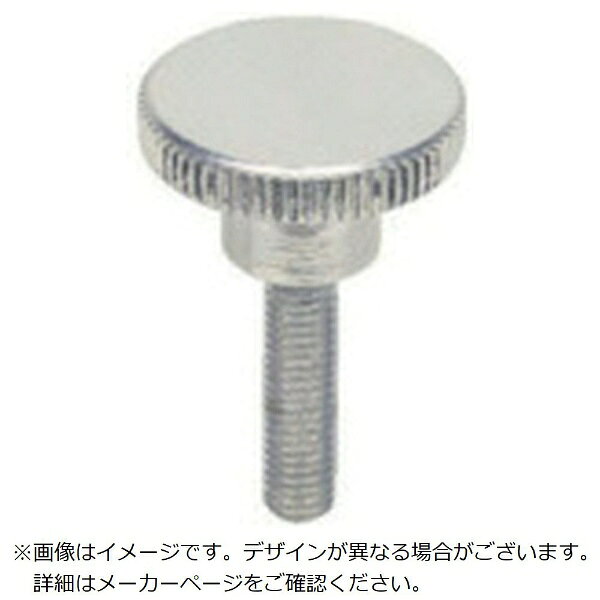 特長■外周ローレットにより指先での素早い操作が可能です。■パネル固定用として最適です。仕様■外径(mm)：16■ノブ高さ(mm)：9.5■ねじ径：M4×0.7■ねじ長さ(mm)：10材質／仕上げ■SUS303