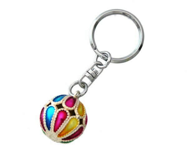 キーホルダーを、楽しく便利にするアクセサリパーツです。キーホルダー・名札シリーズキーホルダー用アクセサリ。綺麗な音色の鈴ホルダーです。サイズ： 70×24mm。